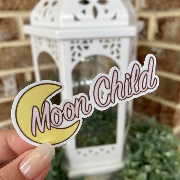 Design | Moon Child Sticker Witch Aesthetic Weatherproof | Poshmark